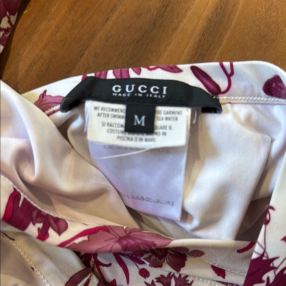 Gucci | Swim | Gucci Floral One Piece Swimsuit | Poshmark